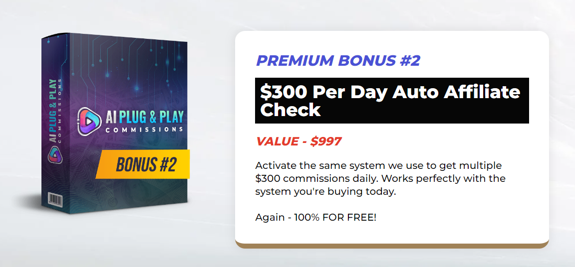 AI Plug & Play Commissions OTO 1 to 11 – OTO's + Big Coupon